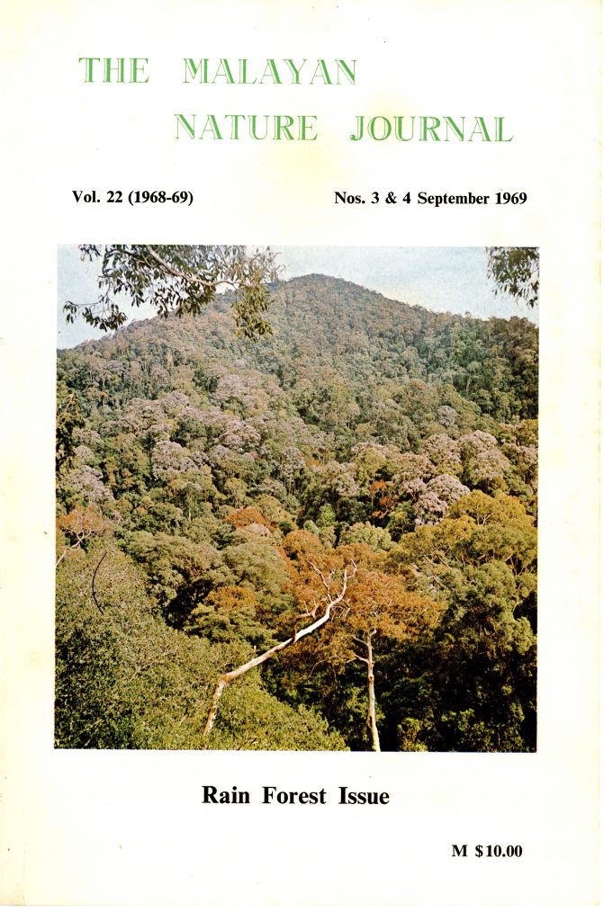 Volume 22 – Malayan Nature Journal (MNJ)